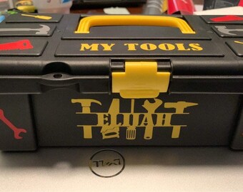 Personalized Boys Tool Box - Etsy