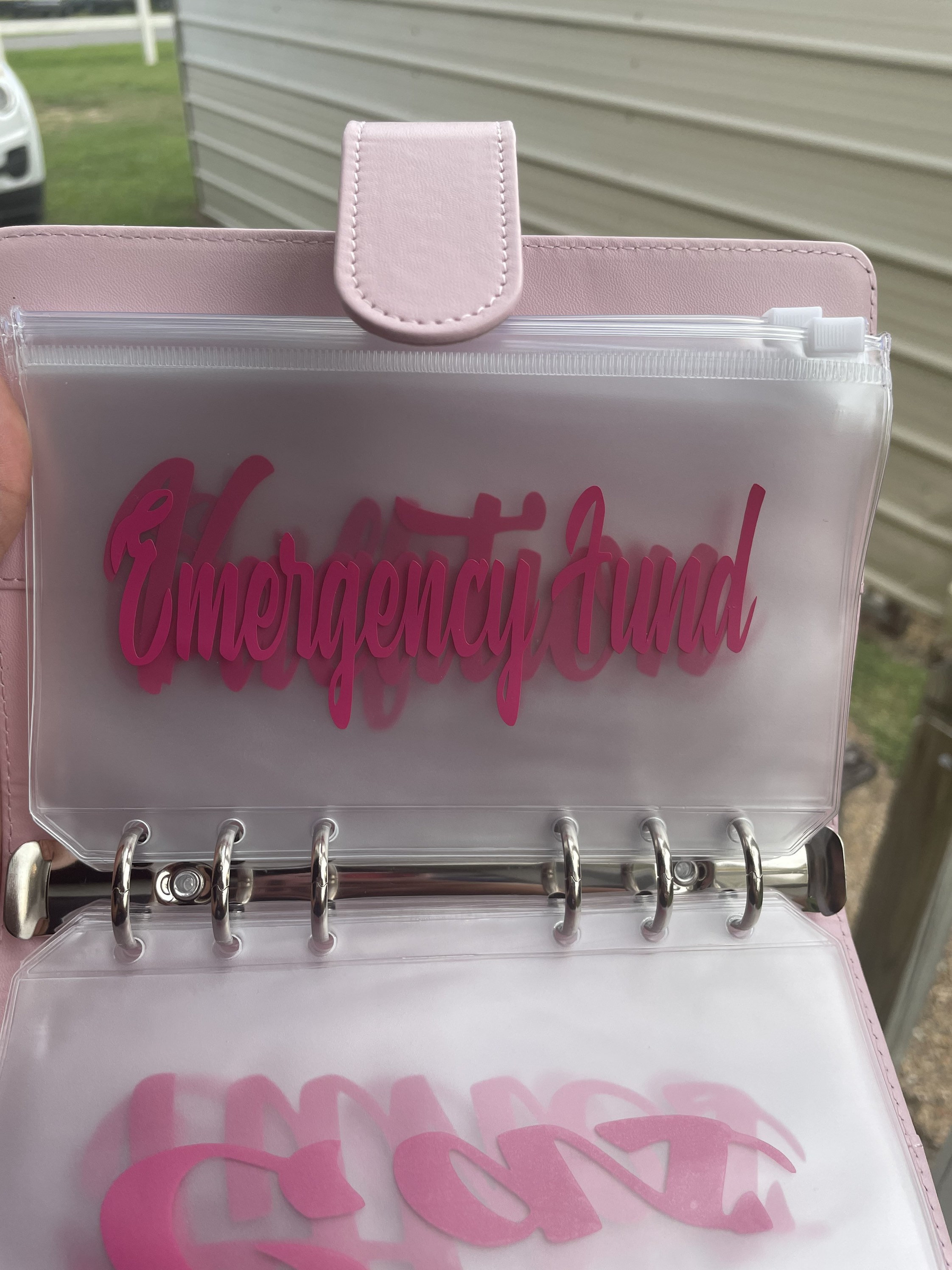 Simple Pink Budget Binder - Etsy