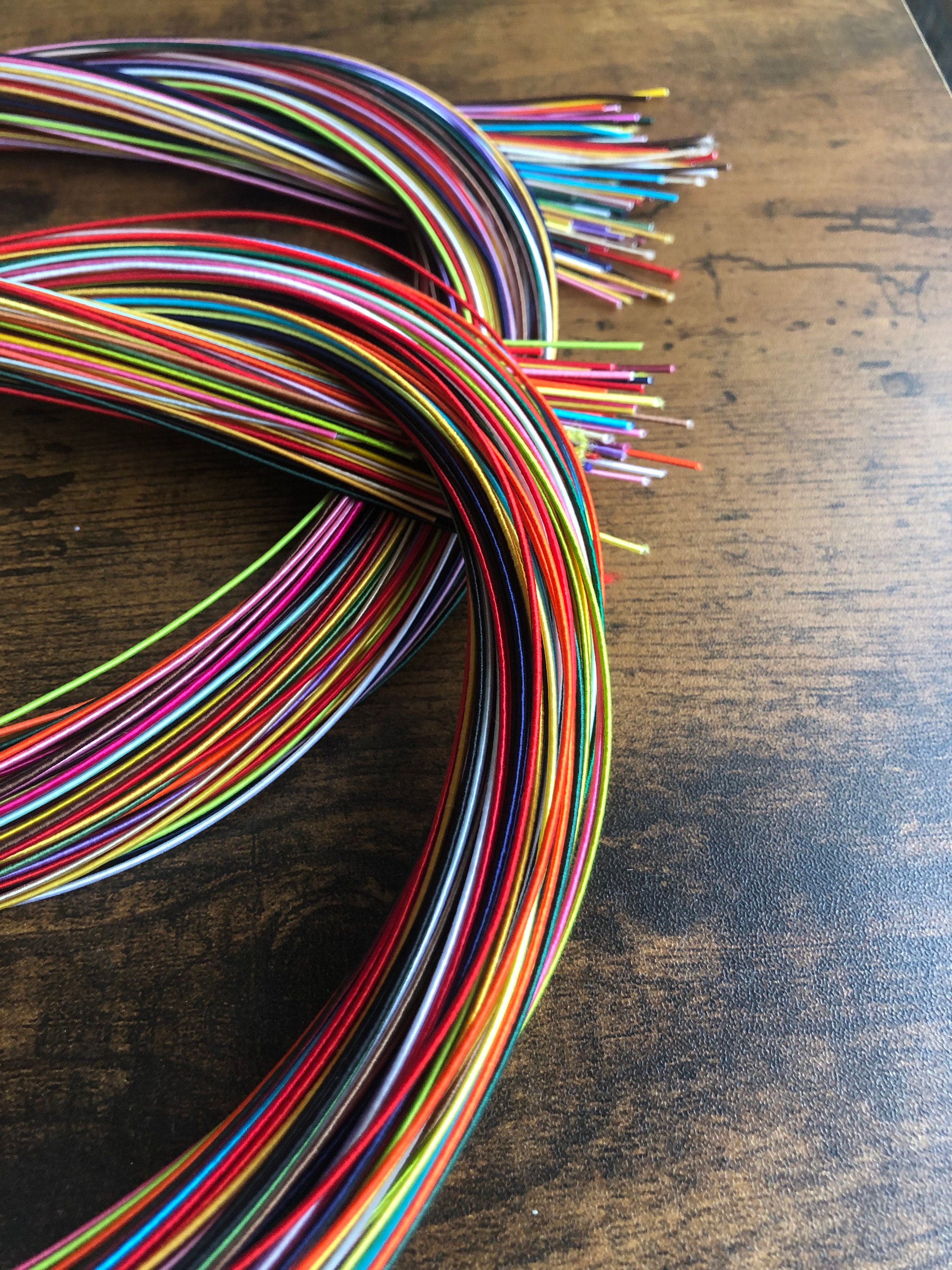 Mizuhiki Cords 200 Pcs random Color Decorative Paper Cords, Mizuhiki ...