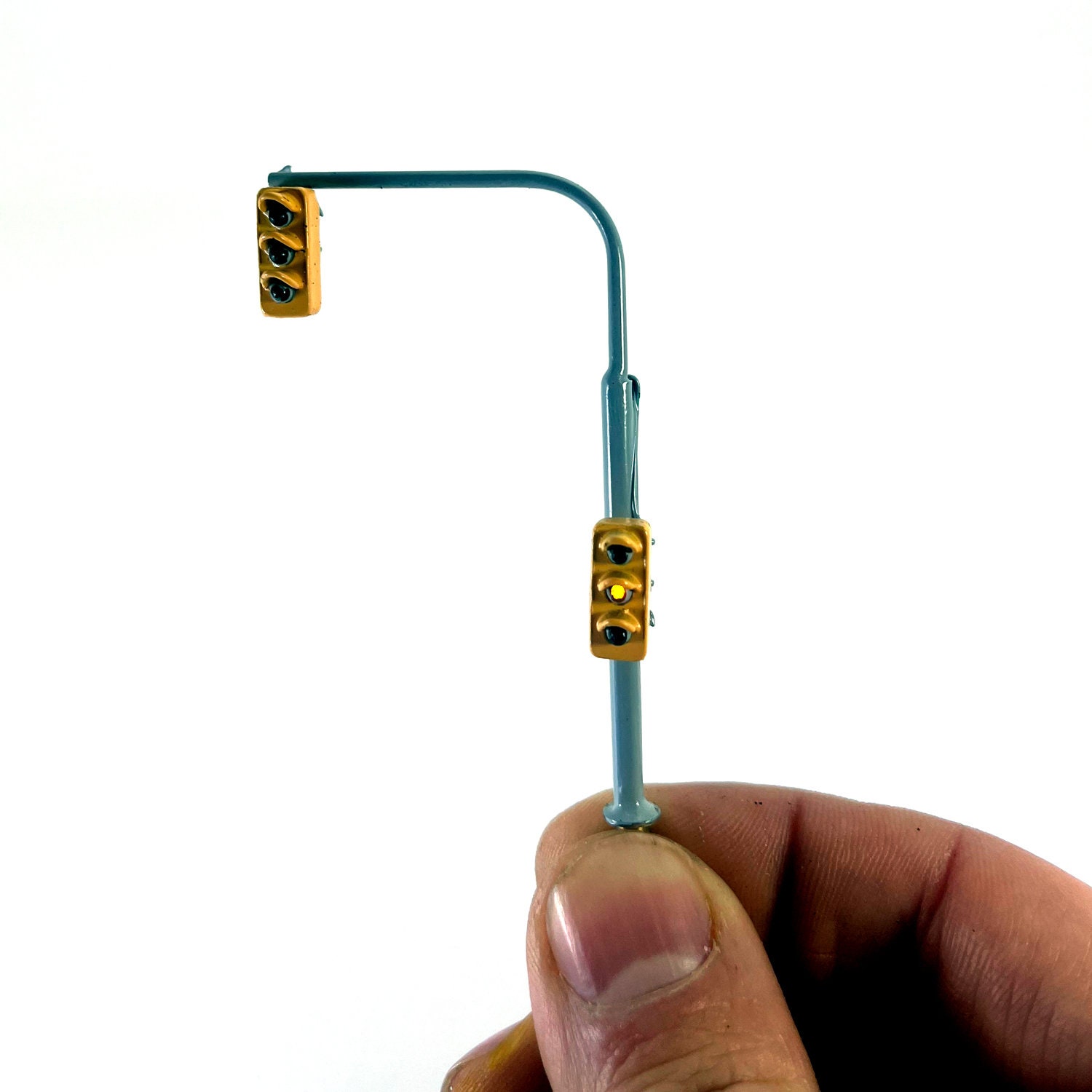 H0/00 Scale Double 3 Signal Traffic Light With SMD Micro Leds Model ...