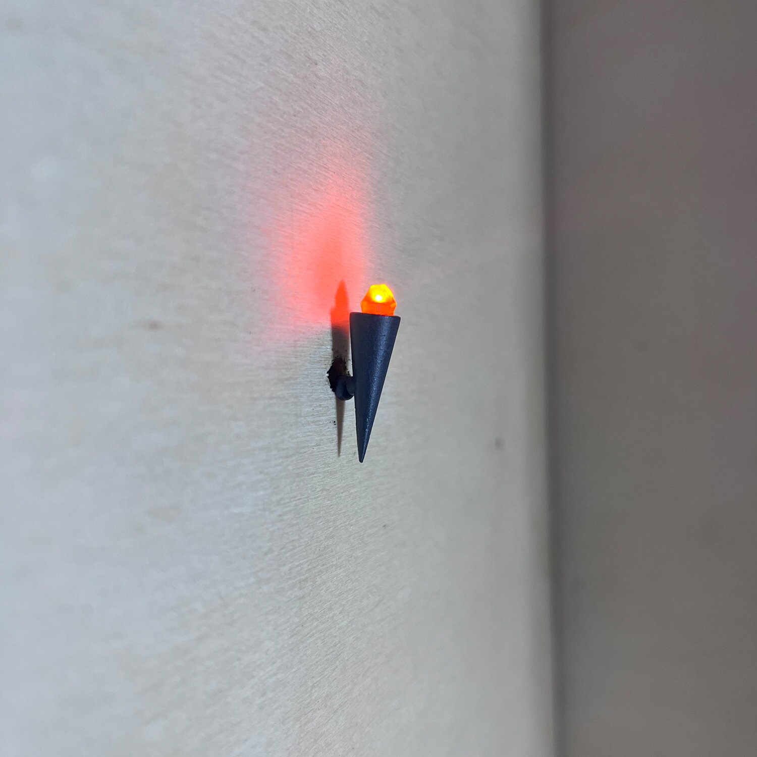 Wall Torch With Very Real Fire Effect for Cribs and Dioramas With Micro ...