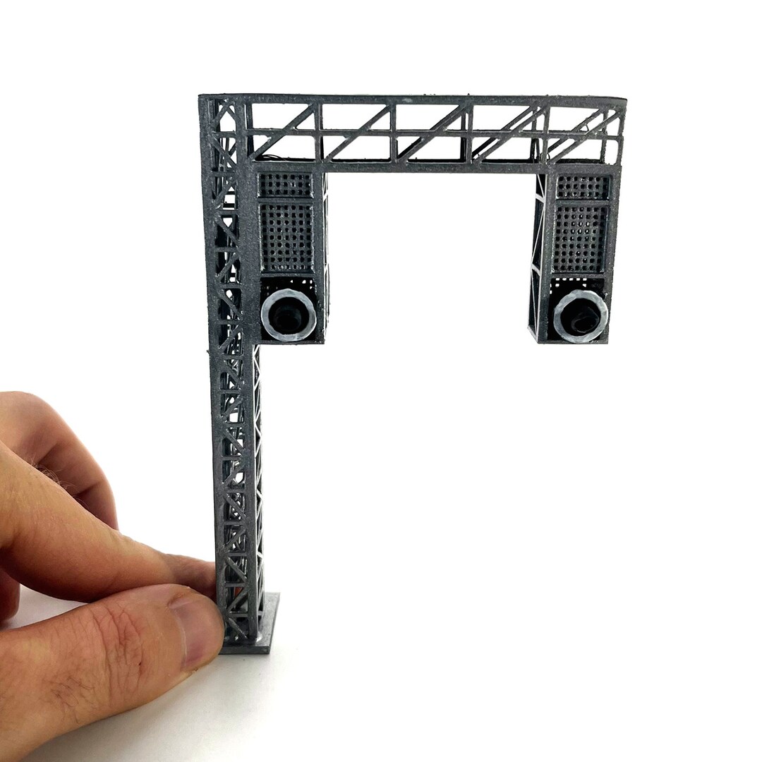 FS Portal Traffic Light Signal With Two Sails, H0 Scale Red and Green ...