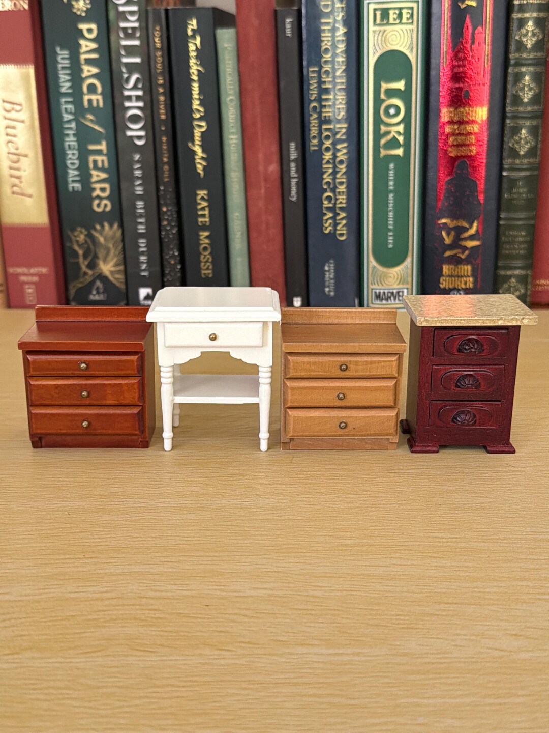 1:12 Scale Bedside Drawers, Dollhouse Furniture - Etsy