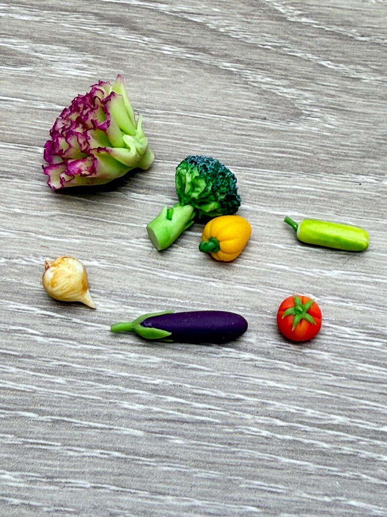 Miniature Vegetable Bundle - Food Miniature - Etsy