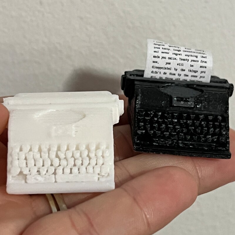 Miniature Typewriter - Etsy