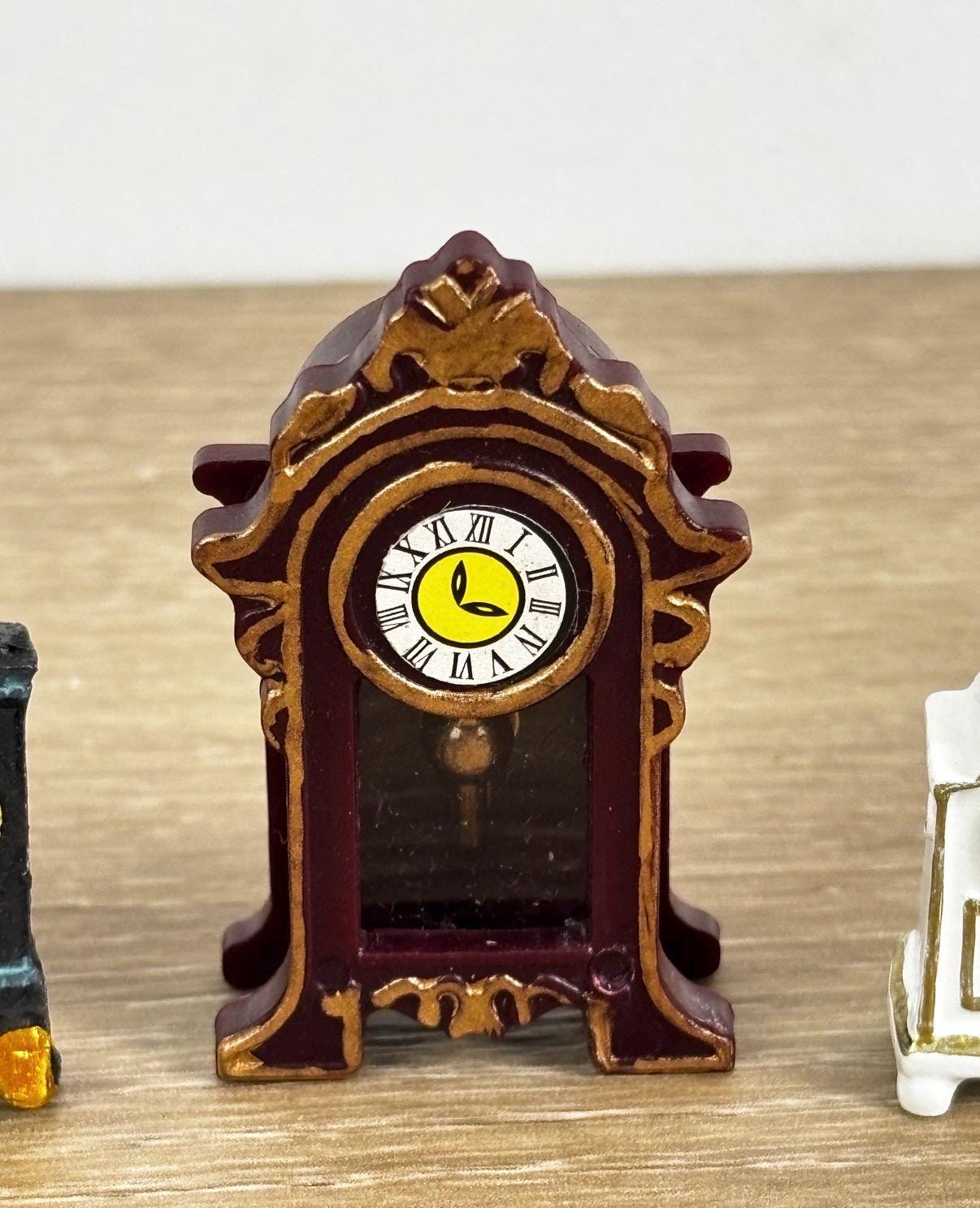 1:12 Scale Small Wooden Clocks - Etsy
