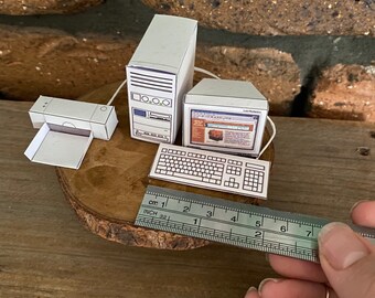Miniature Desktop Computer - Etsy