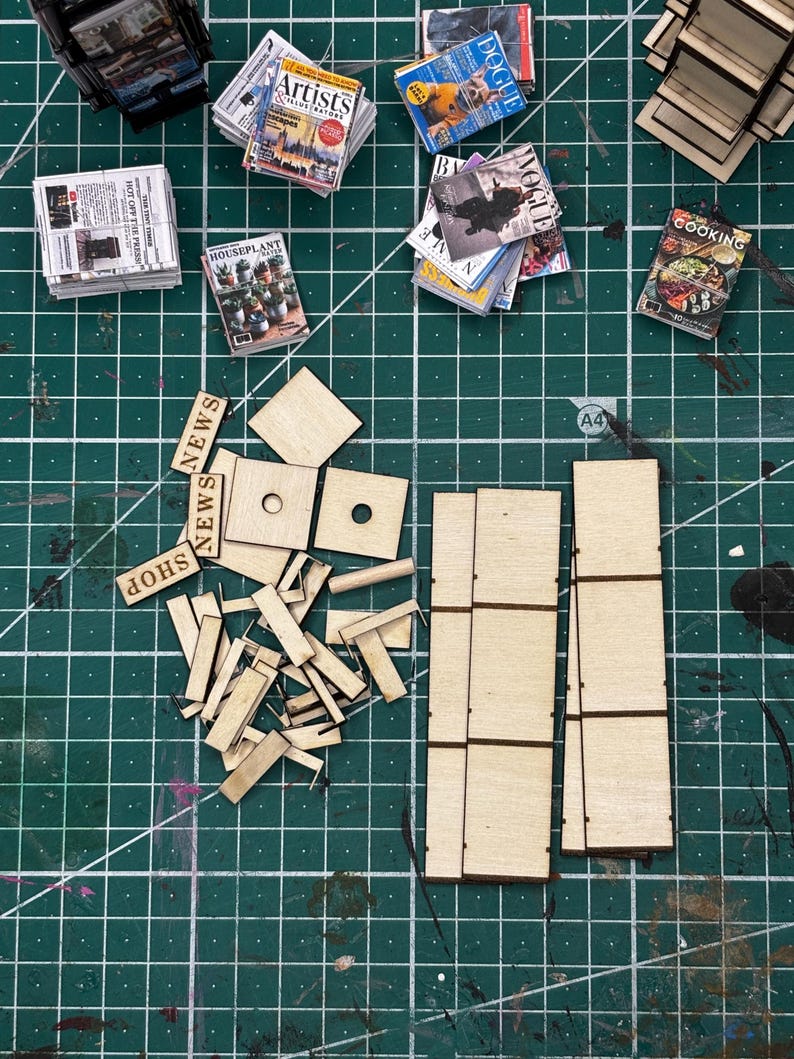 DIY KIT Magazine Stand Kit - Etsy