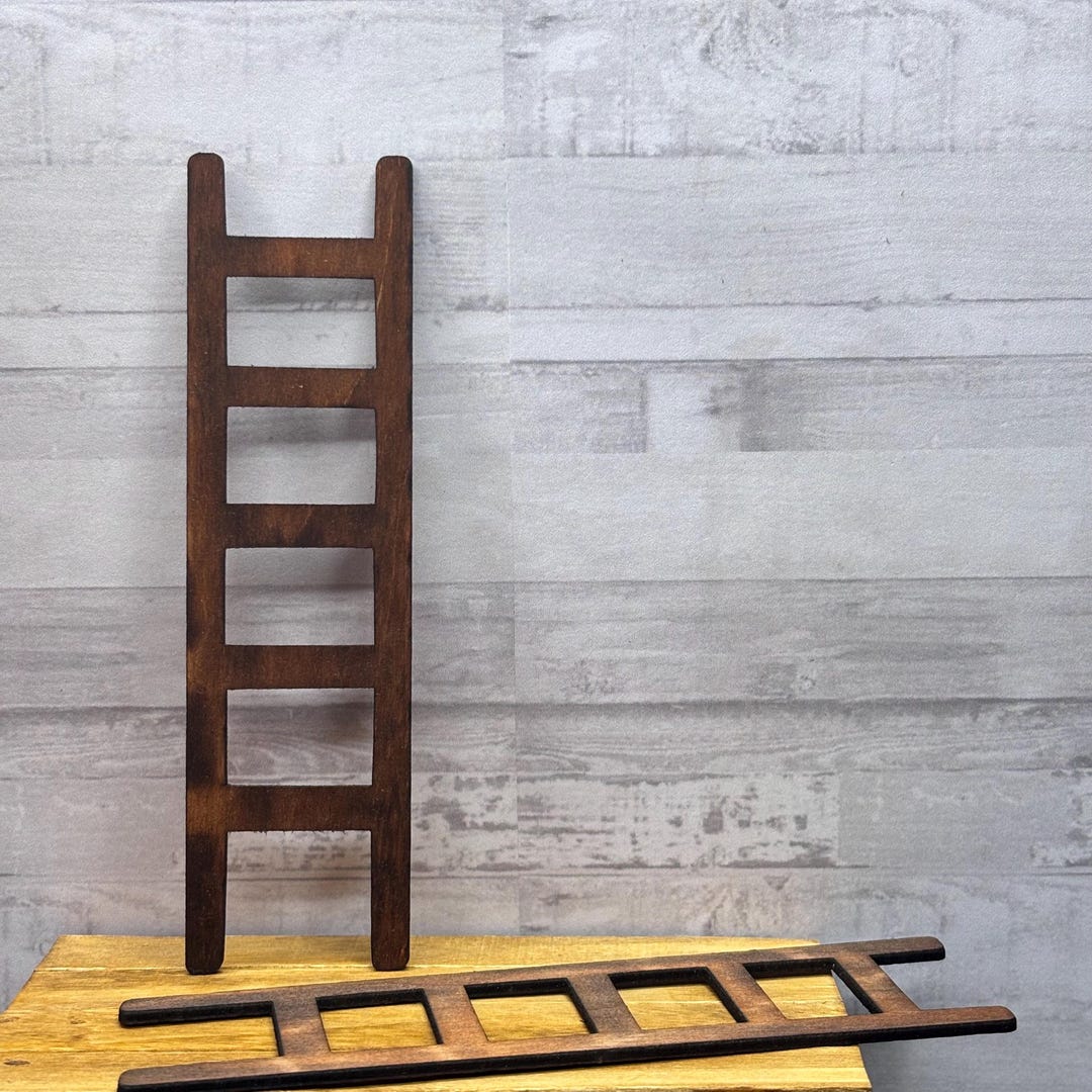 Library Ladder - Dollhouse Miniatures - Etsy