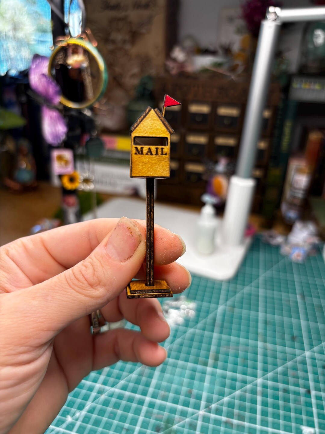 DIY Miniature Mailbox Kit, 1:12 Scale Dollhouse - Etsy
