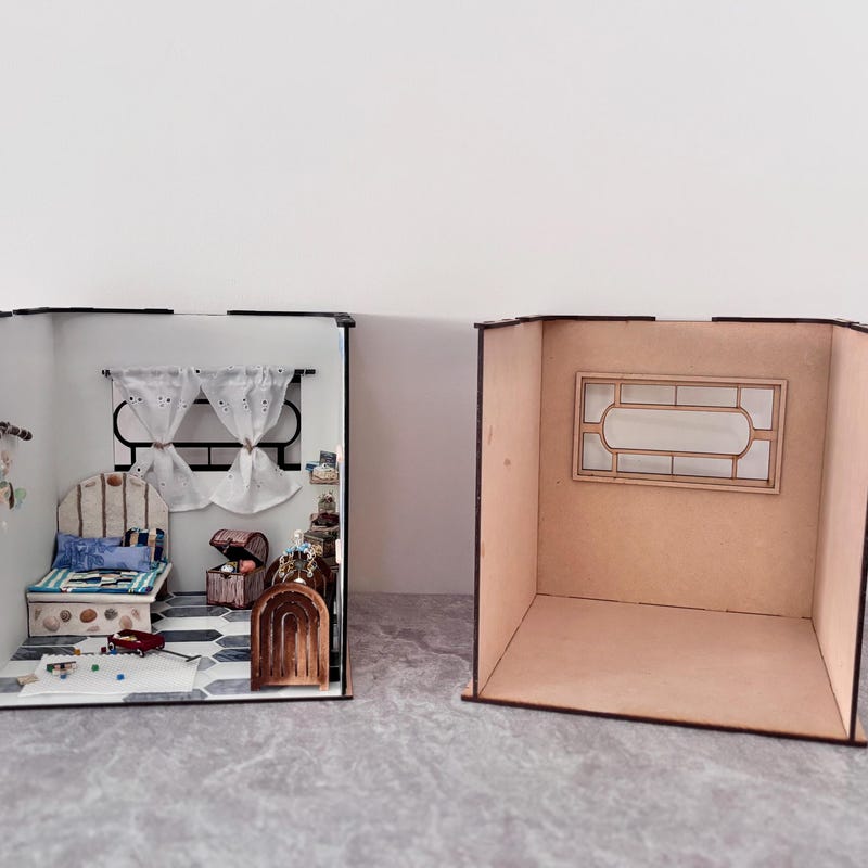 Miniature Room Box - Etsy