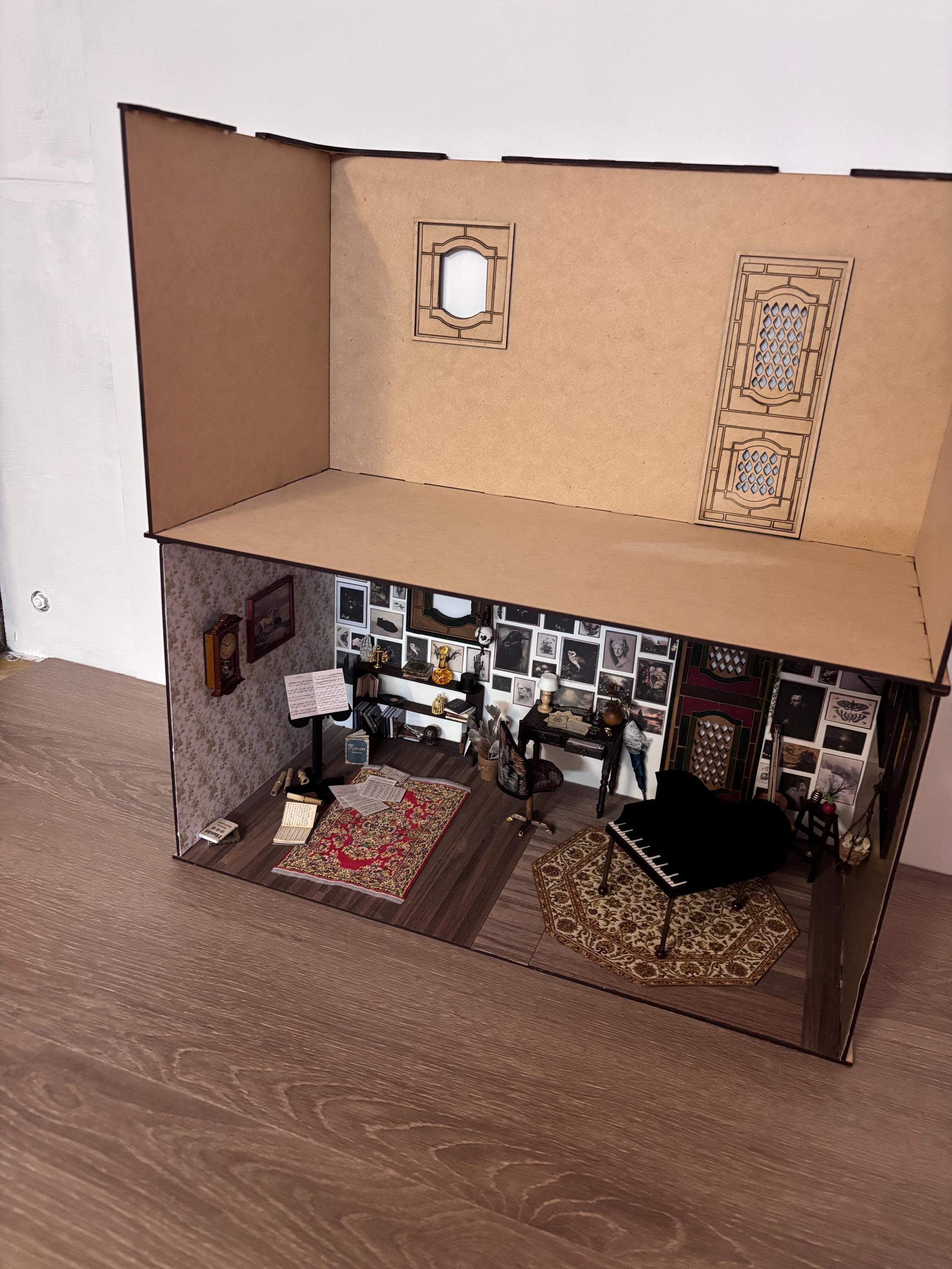 DIY Calamity Jane Room Box, Stackable Dollhouse Room - Etsy
