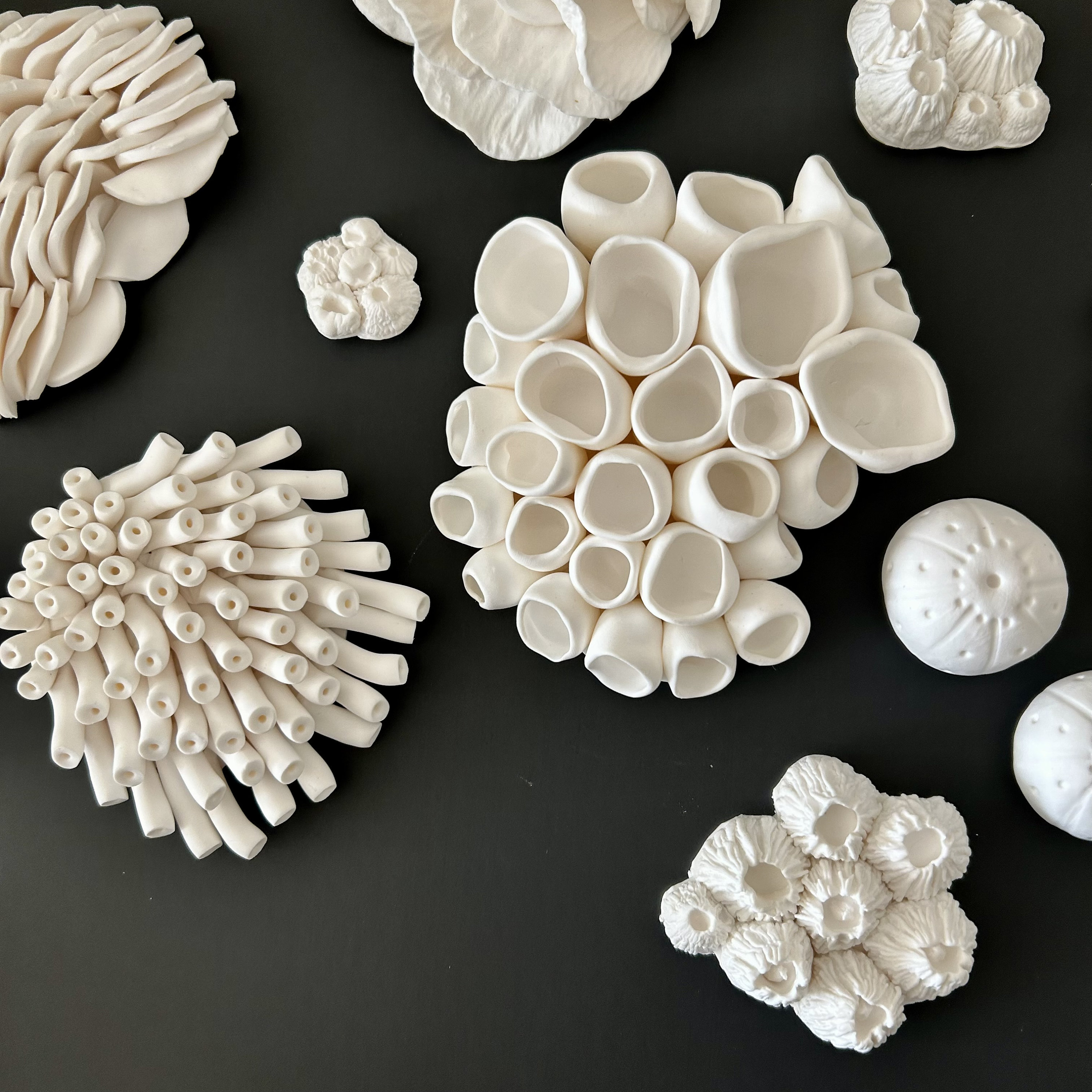 Wall Art Installation Corals, 3D Wall Art Costal, Sea Wall Sculpture ...