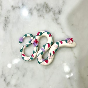 Snake Wall Art Snake Wall Sculpture Snake Wall Decor Floral Snake ...