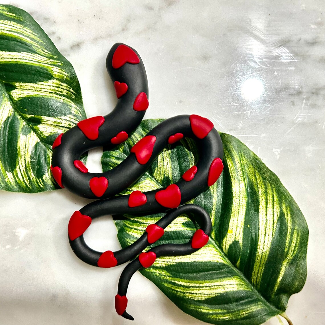 Snake Wall Art Snake Wall Sculpture Snake Wall Decor Hearts - Etsy