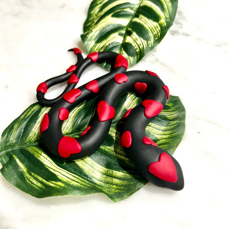 Snake Wall Art Snake Wall Sculpture Snake Wall Decor Hearts - Etsy