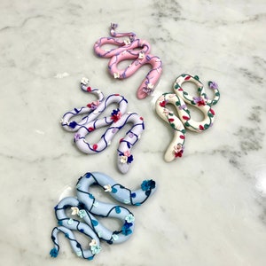 Snake Wall Art Snake Wall Sculpture Snake Wall Decor Floral Snake ...