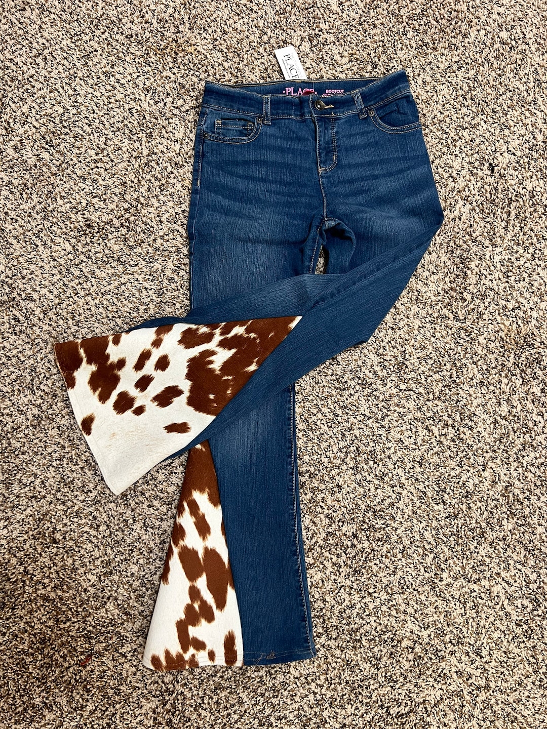 Flare Jeans With Insert (more Colors) - Etsy