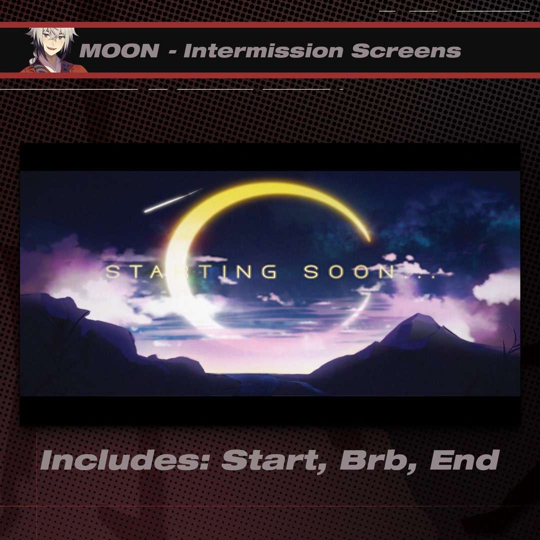 Buy VHS Celestial Moon Themed Stream Screens | Animated Scenic Twitch ...