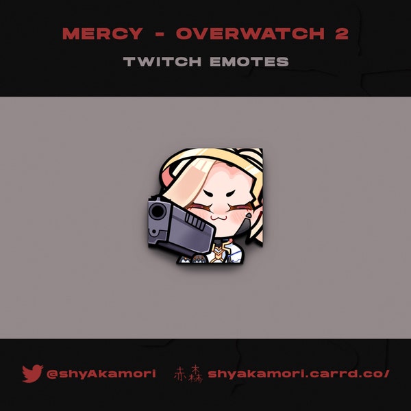 Twitch Overwatch Emotes Mercy Animated - Etsy