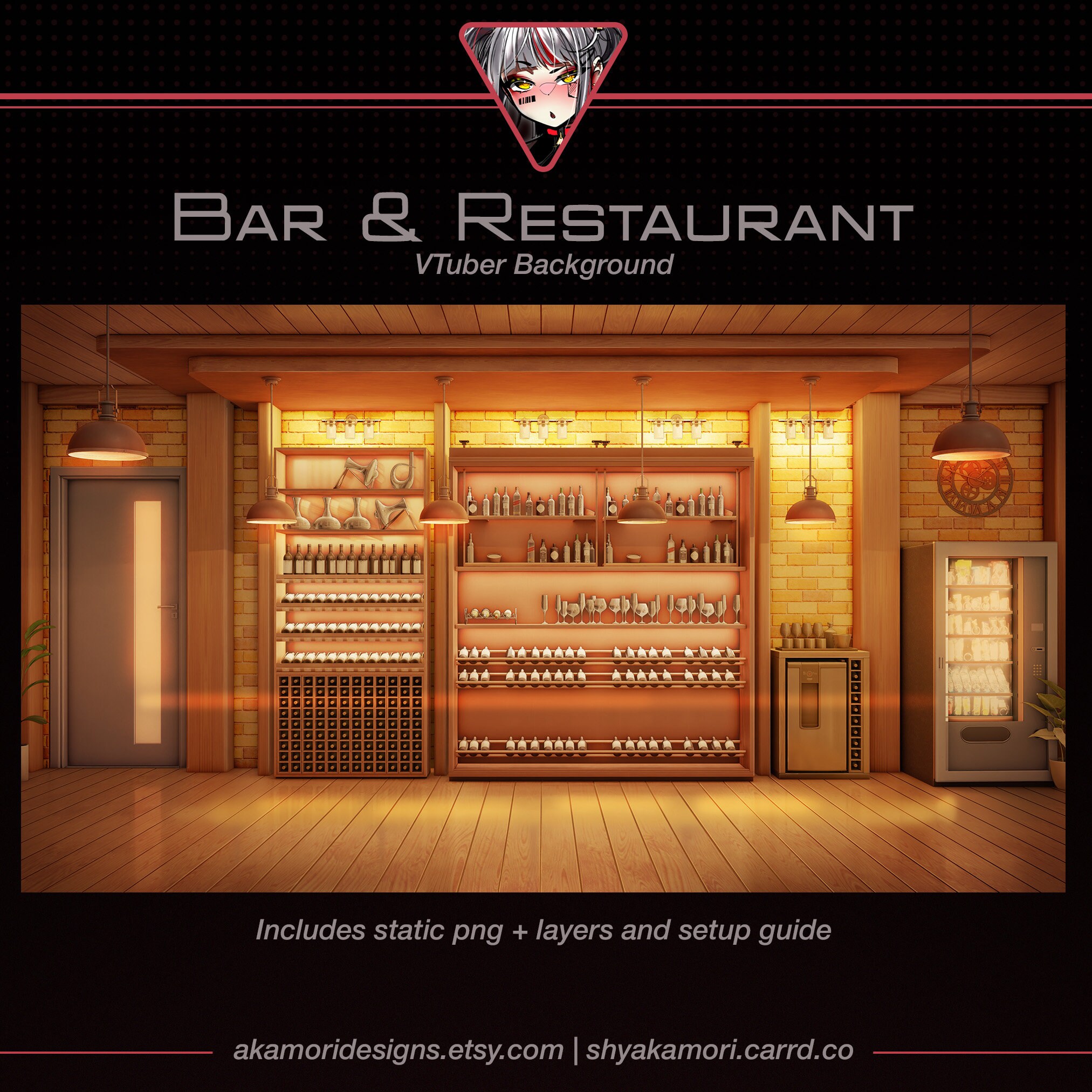 Pub Background, Ambient Bar Room, Cosy Night Tavern, Elegant Zoom ...