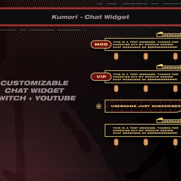 Twitch Chat Css - Etsy