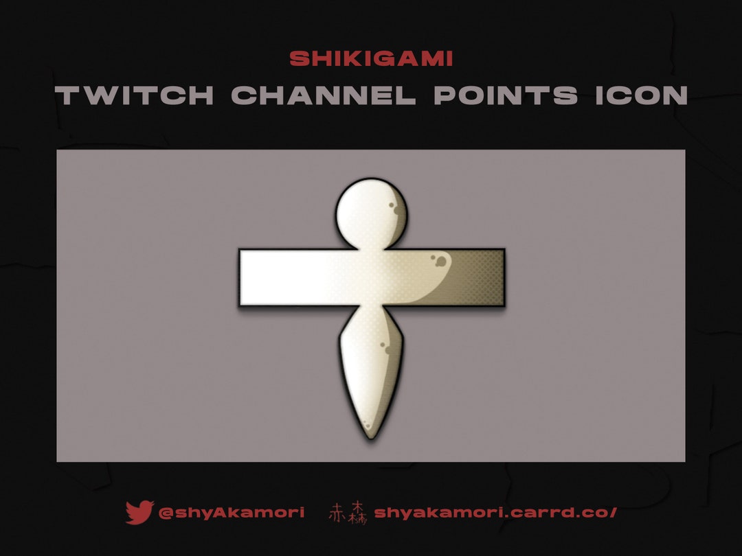 Shikigami Paper Ward Channel Points for Twitch Twitch Channel Point ...