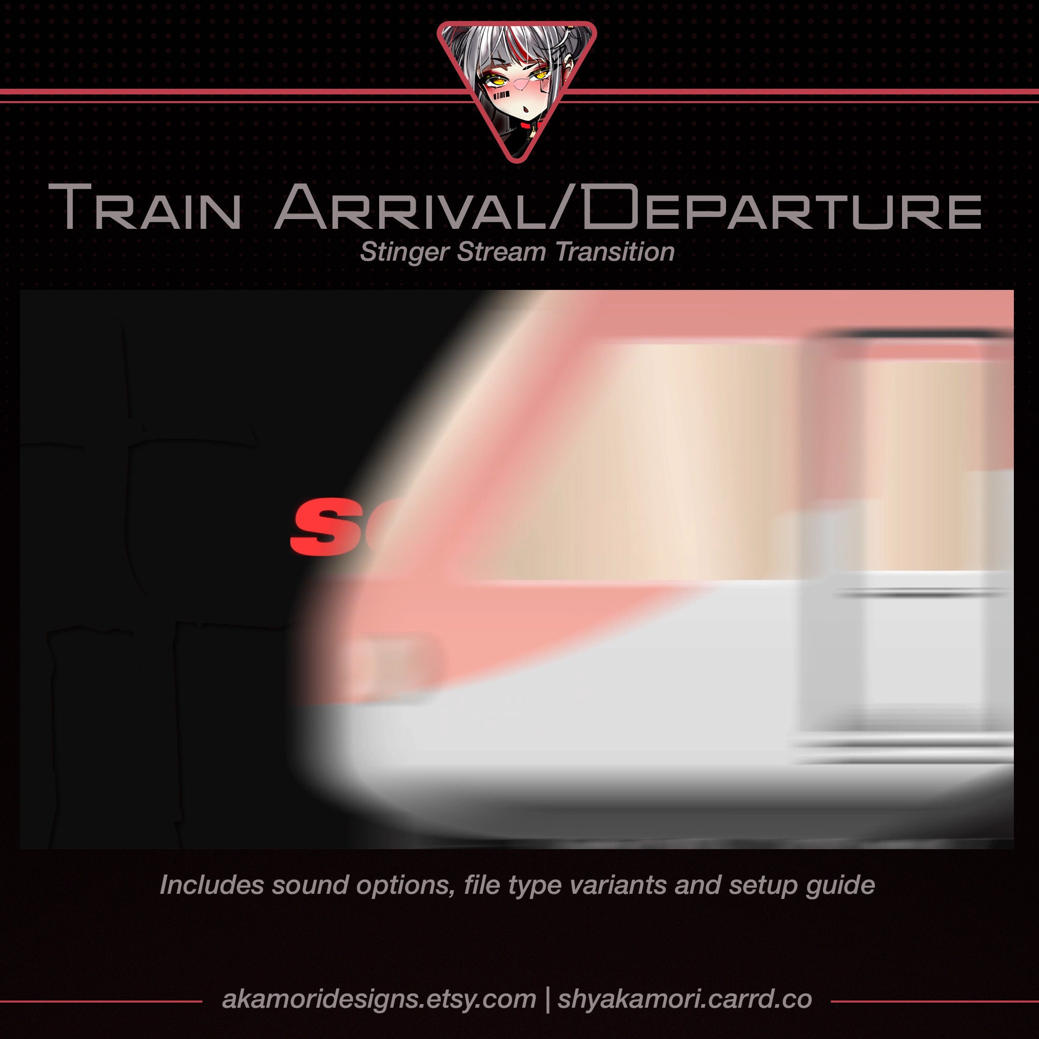 Train Station Stream Transition Train Arrival Train - Etsy