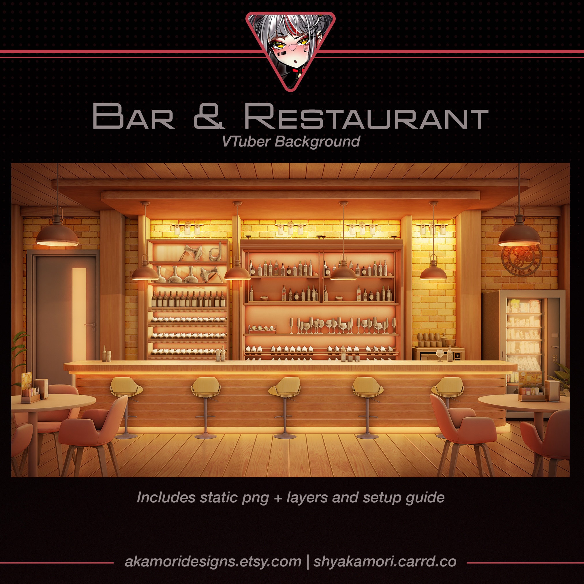 Pub Background, Ambient Bar Room, Cosy Night Tavern, Elegant Zoom ...