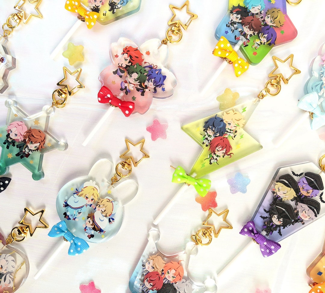 Enstars Ensemble Stars Acrylic Lollipop Charms - Etsy