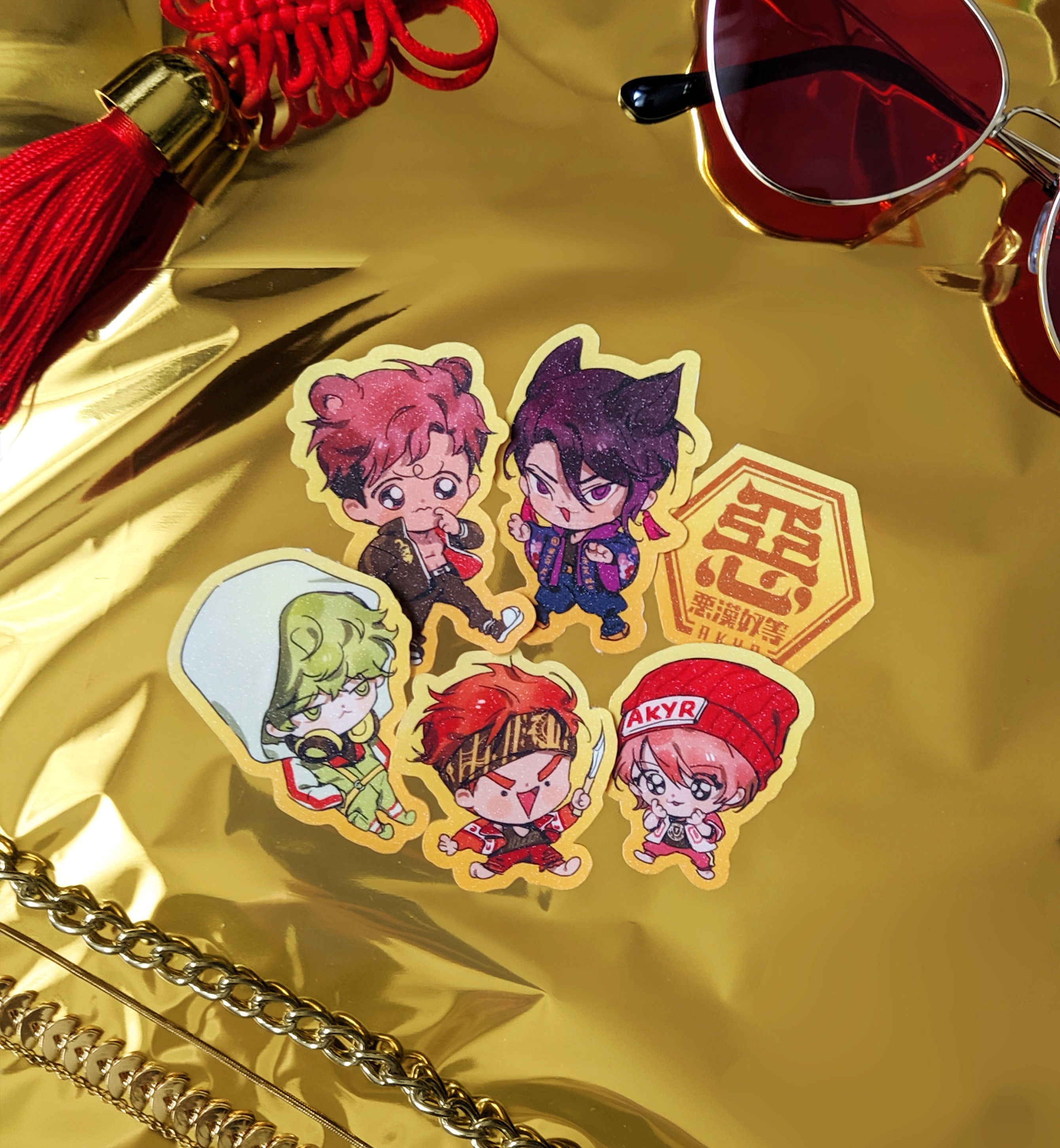 Paradox Live AKYR Sticker Set - Etsy