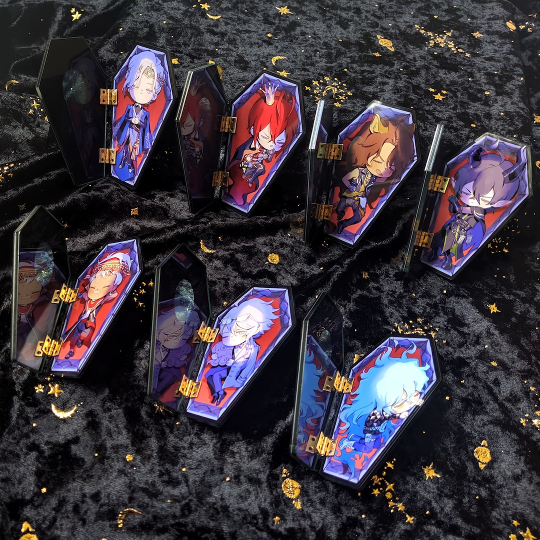 Twst Twisted Wonderland Acrylic Pins - Etsy