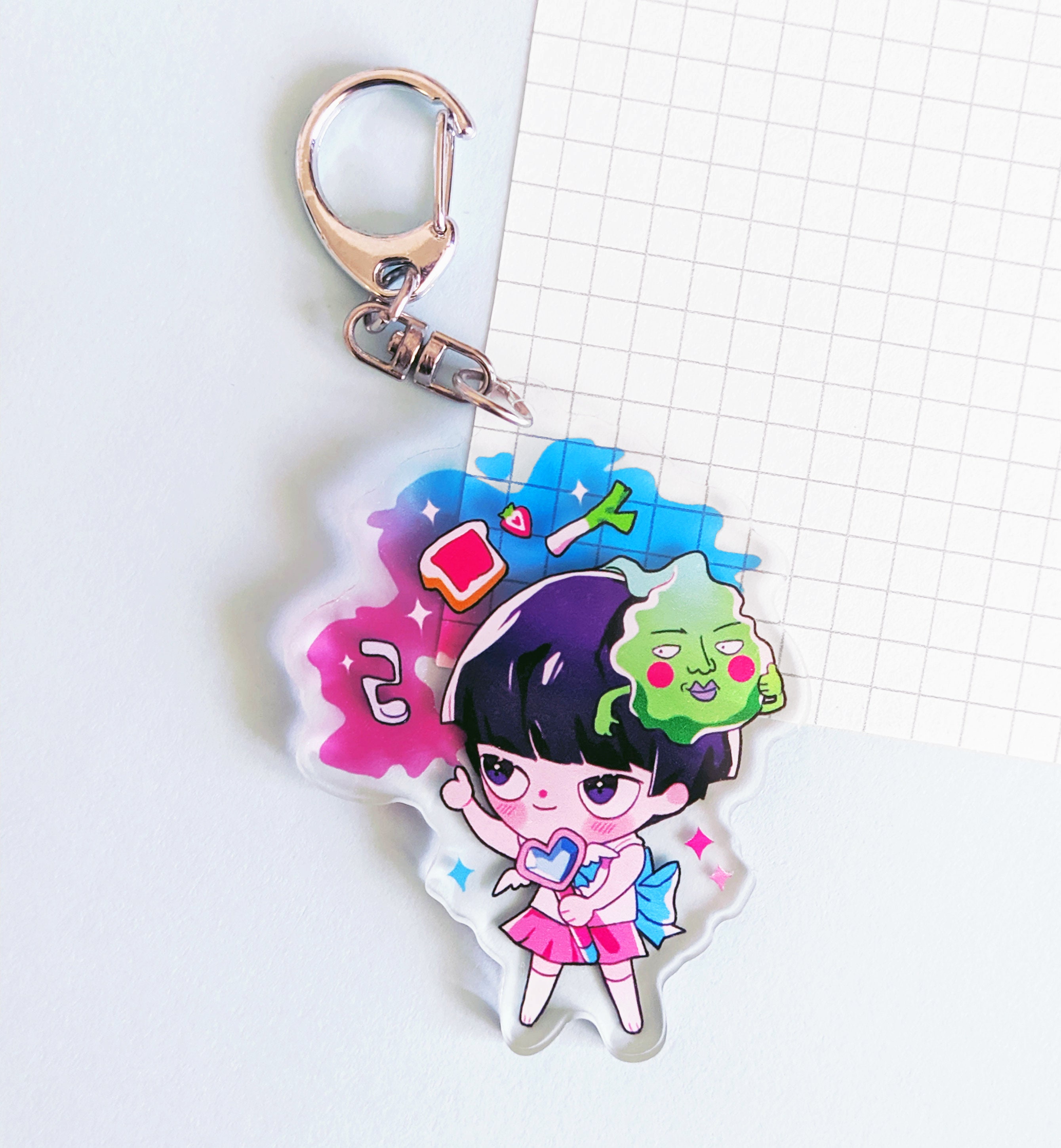 Various Anime Acrylic Charms - Etsy