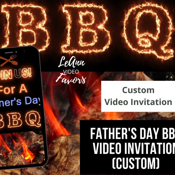 Barbecue Invite - Etsy