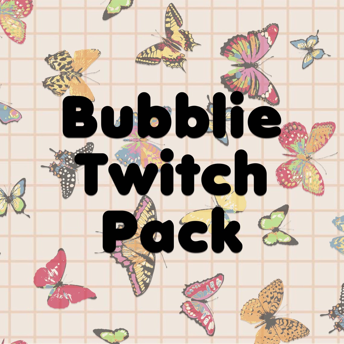 Bubblie Twitch Pack | Twitch Gaming, Twitch Overlay, Overlay, Gaming ...