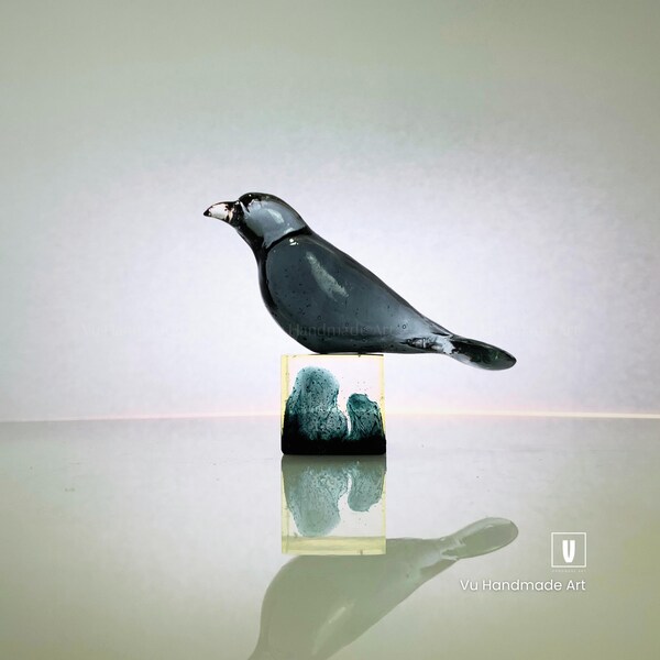 Crow Figurine - Etsy