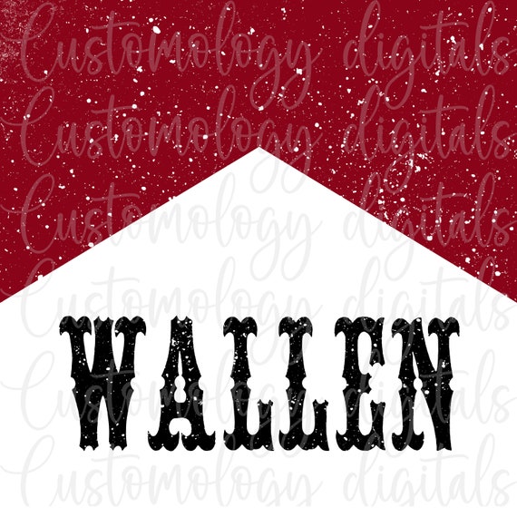 Vintage Wallen Png File Printable Sublimation Design - Etsy