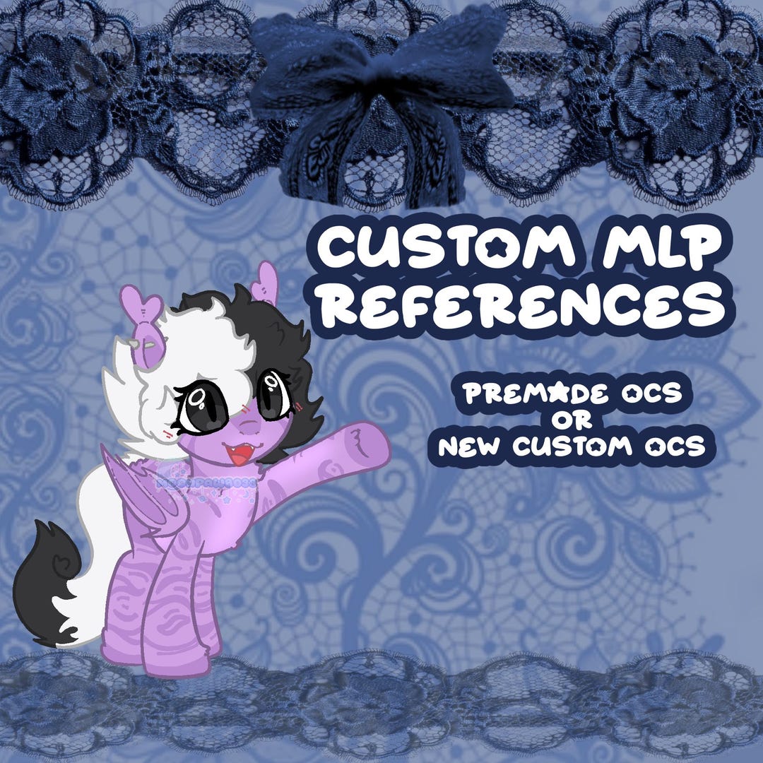 Custom Mlp References / Characters - Etsy