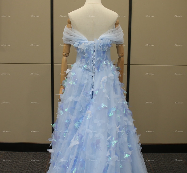 Detachable Sleeves Bridal Dress Fairy Butterfly A Line Girls Party ...