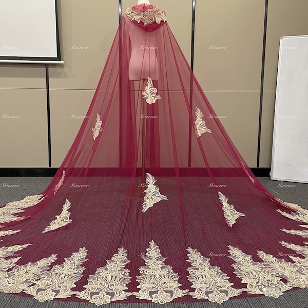 Red Hooded Cape - Etsy