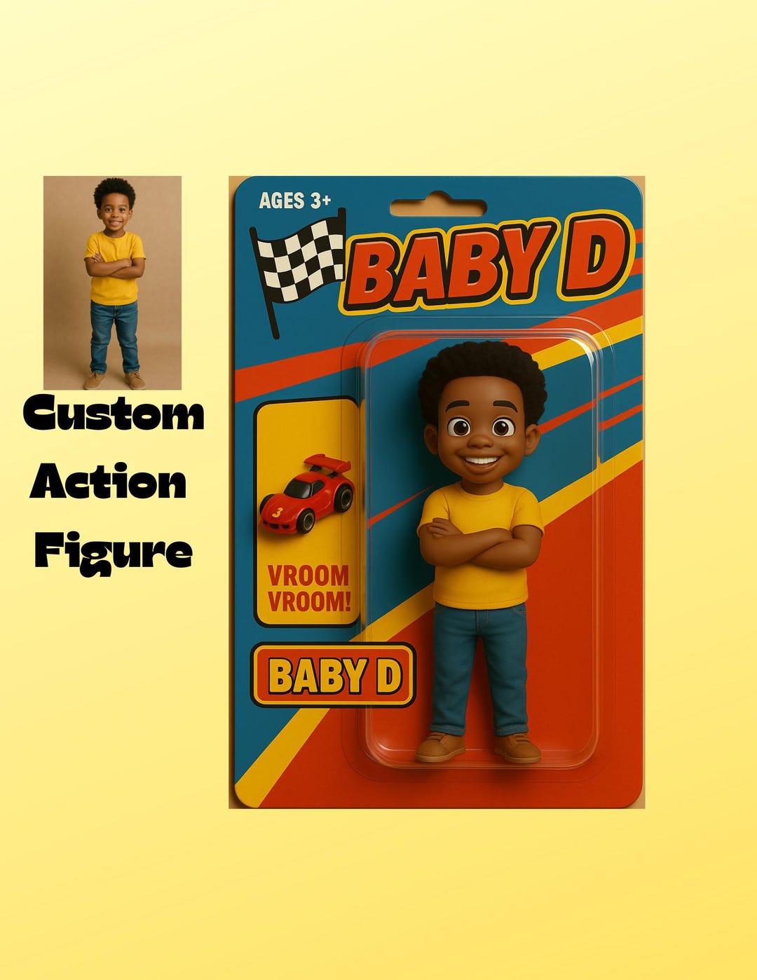 Custom Action Figure – Personalized Toy Box Portrait | Turn Yourself ...