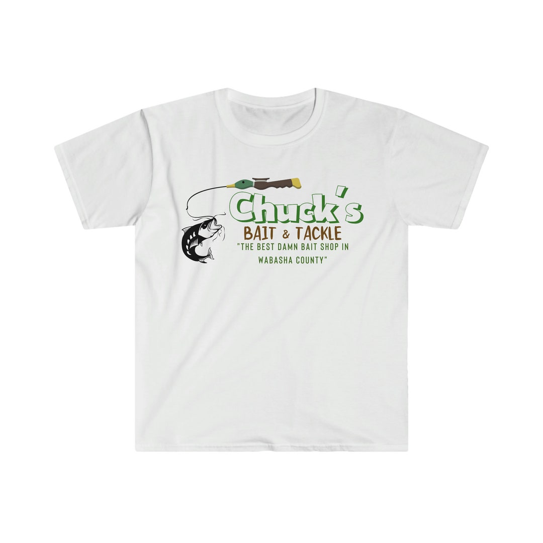 Unisex Softstyle Tee Grumpy Old Men Movie Chucks Bait Shop Logo T-shirt ...
