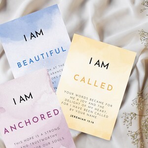 ABC Scripture Affirmation Cards ABC Scripture Flashcards Bible Verse ...
