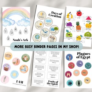 Fruits of the Spirit Matching Game | Bible Busy Binder (PDF) - Etsy