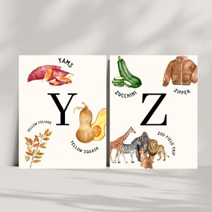 Autumn ABC Cards | Fall Alphabet Cards | Nature Unit Study | Homeschool ...