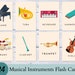 24 Montessori Musical Instruments Flashcards Music Education Learning ...