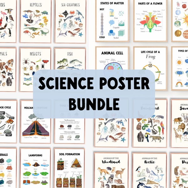 Biology Poster - Etsy