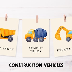 22 Vehicles Montessori Homeschool Resource | Trucks and Transportation ...