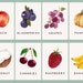 32 Fruits and Vegetables Flashcards Farmers Market Montessori Cards ...