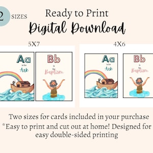 Alphabet Bible Flashcards | Printable Kids Bible Activity | ABC Bible ...